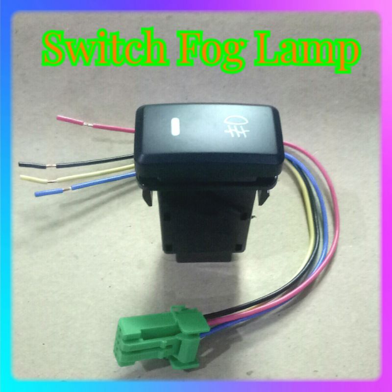 Jual SAKLAR FOG LAMP / SAKLAR LAMPU KABUT UNIVERSAL | Shopee Indonesia