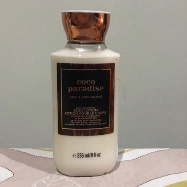 Jual Bath And Body Works Body Lotion Body Cream Coconut Paradise ...