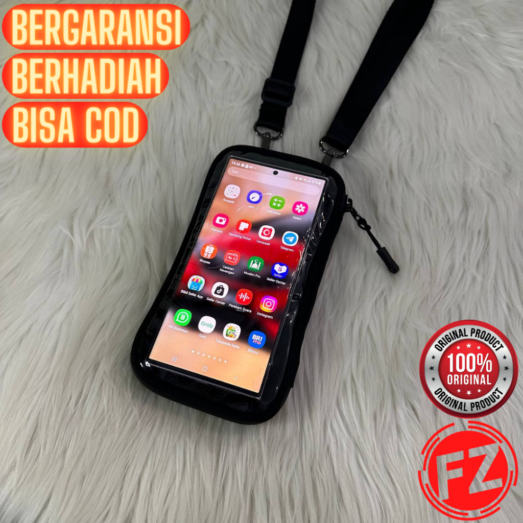 Jual DG3W Waterproof Anti Air Tas Dompet Hanging Phone Sako Wallet ...