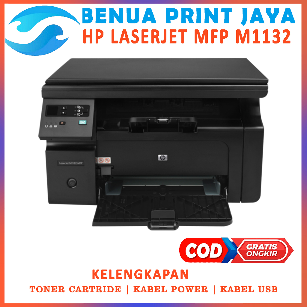 Jual Printer Hp LaserJet M1132 MFP Printer murah berkualitas, sudah ...