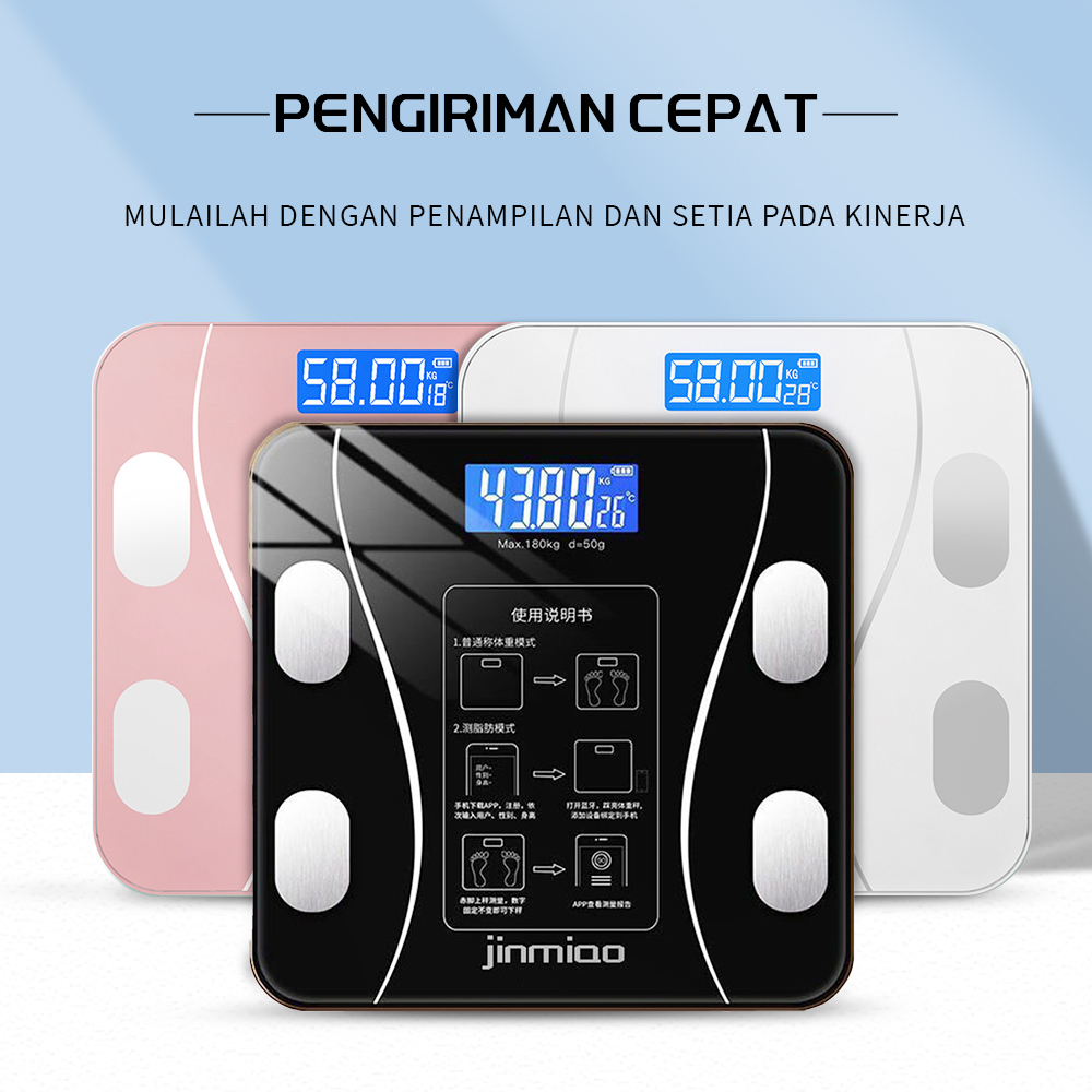 Jual Digital electronic body fat scale, fully intelligent digital ...