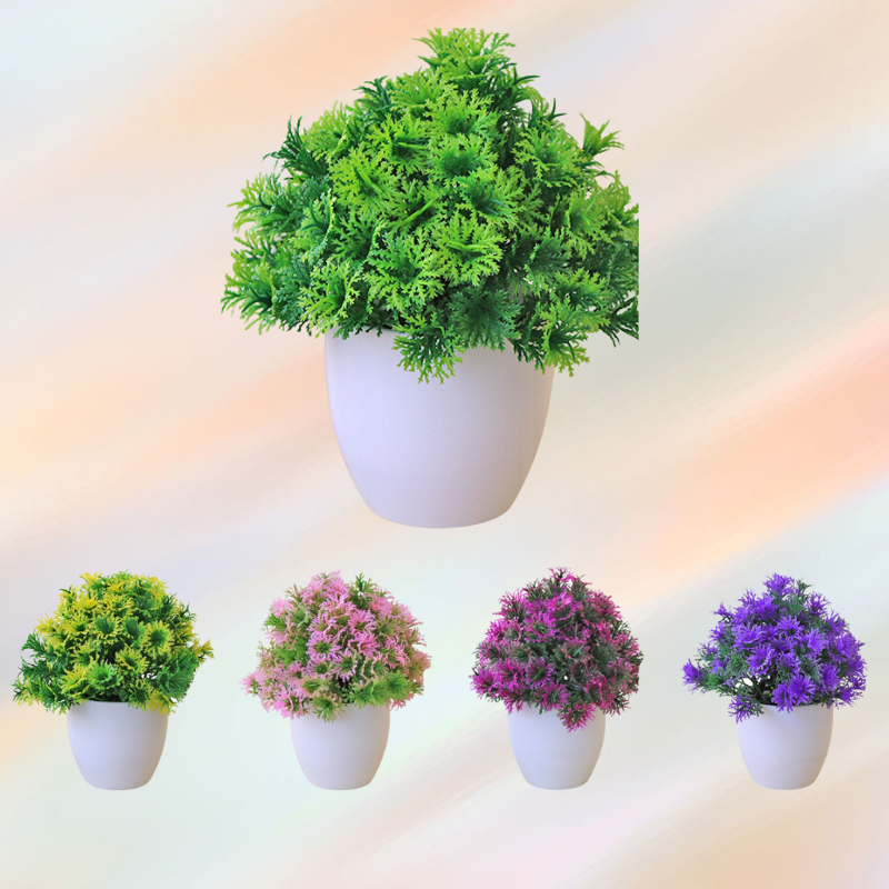 Jual PT31 Pot Tanaman Hias Bunga Hias Plastik Pot Bongsai Artificial ...