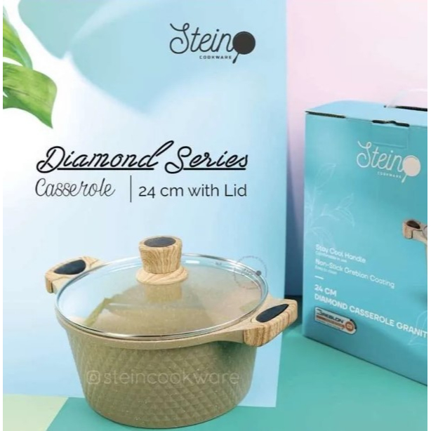 Jual PANCI DIAMOND CASSEROLE 24CM STEINCOOKWARE/ CASSEROLE STEIN ...