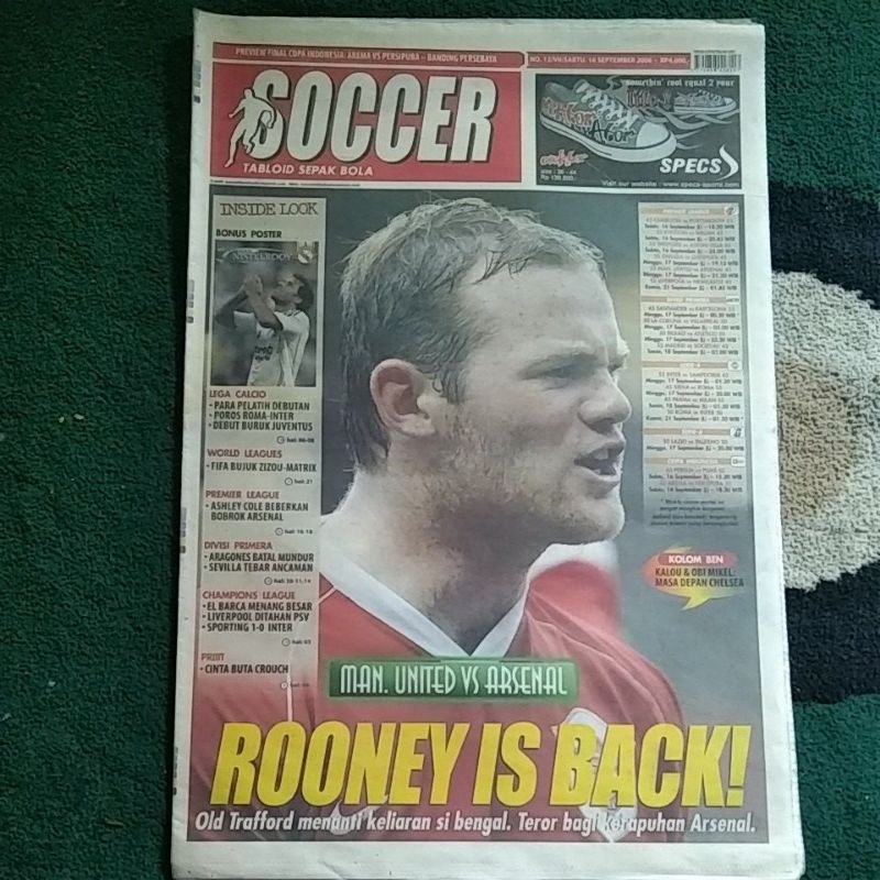 Jual SOCCER TABLOID SEPAKBOLA | Shopee Indonesia