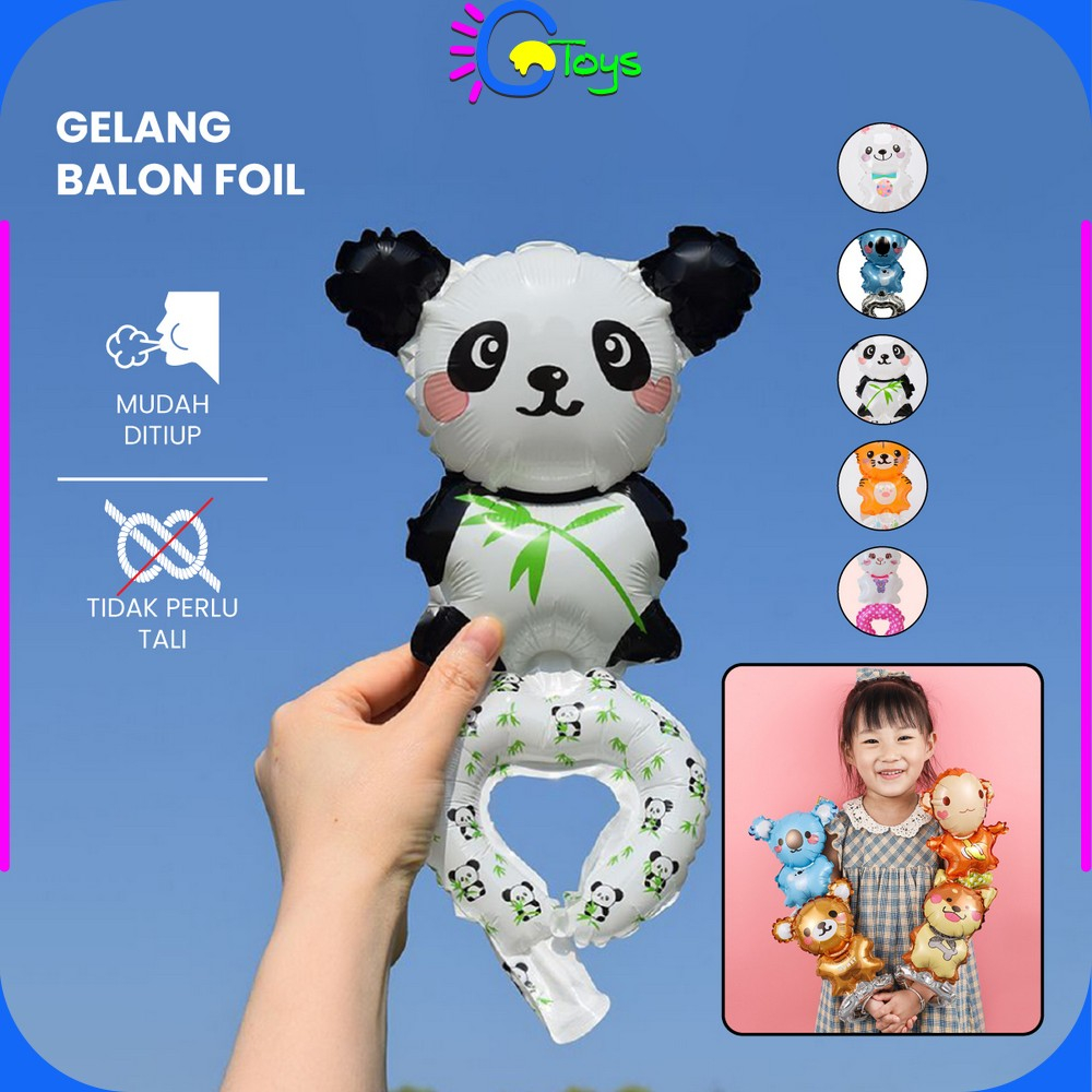Jual CR-C893 Balon Tangan Karakter Hewan Dekorasi Birthday Ulang Tahun ...
