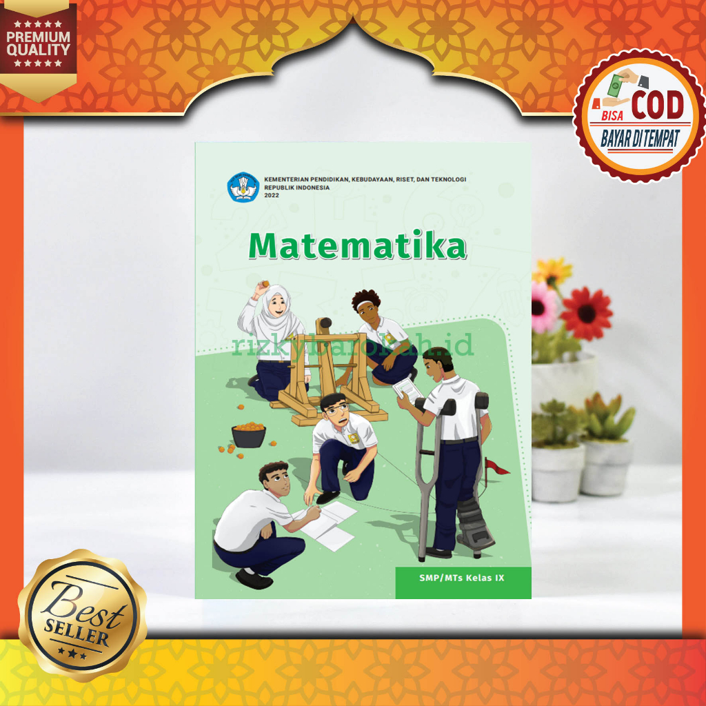 Jual Buku Pelajaran Siswa SMP MTS Kelas 9 IX Mata Pelajaran Mapel Matematika Baru MTK New Non ...