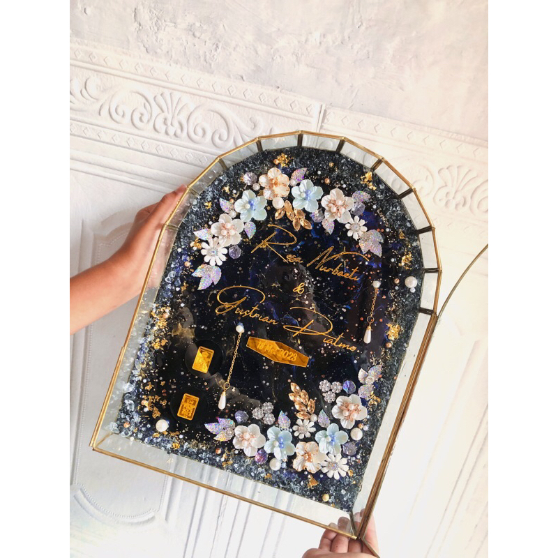Jual Mahar Pernikahan Resin Mahar Resin Frame Mahar Simbolis Mahar ...
