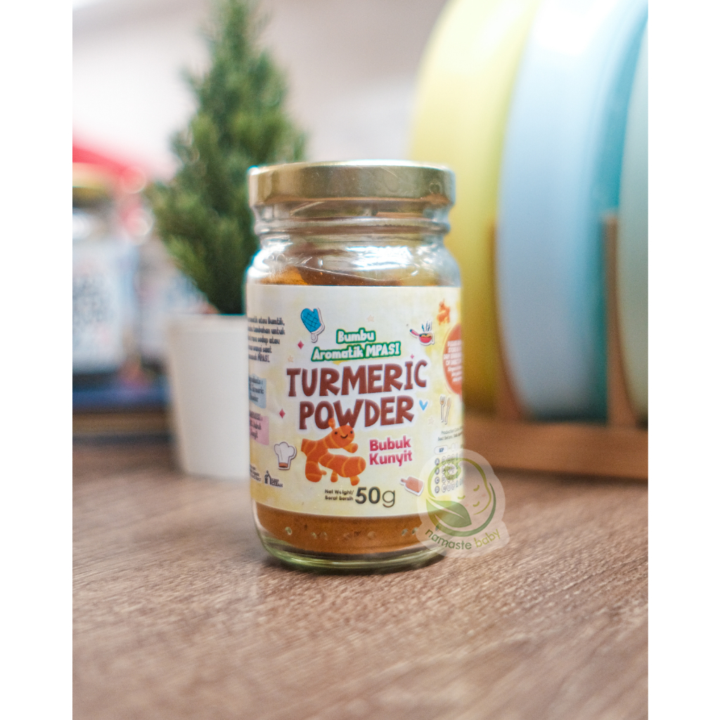 Jual BUMBU AROMATIK MPASI TURMERIC POWDER - BUBUK KUNYIT 50GR | Shopee ...