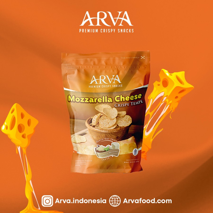 Jual Arva - Keripik Tempe - Crispy Tempe - Truffle - Mala - Honey ...