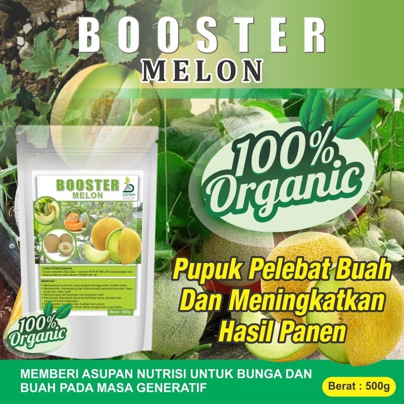 Jual pupuk organik booster melon 500g | Shopee Indonesia