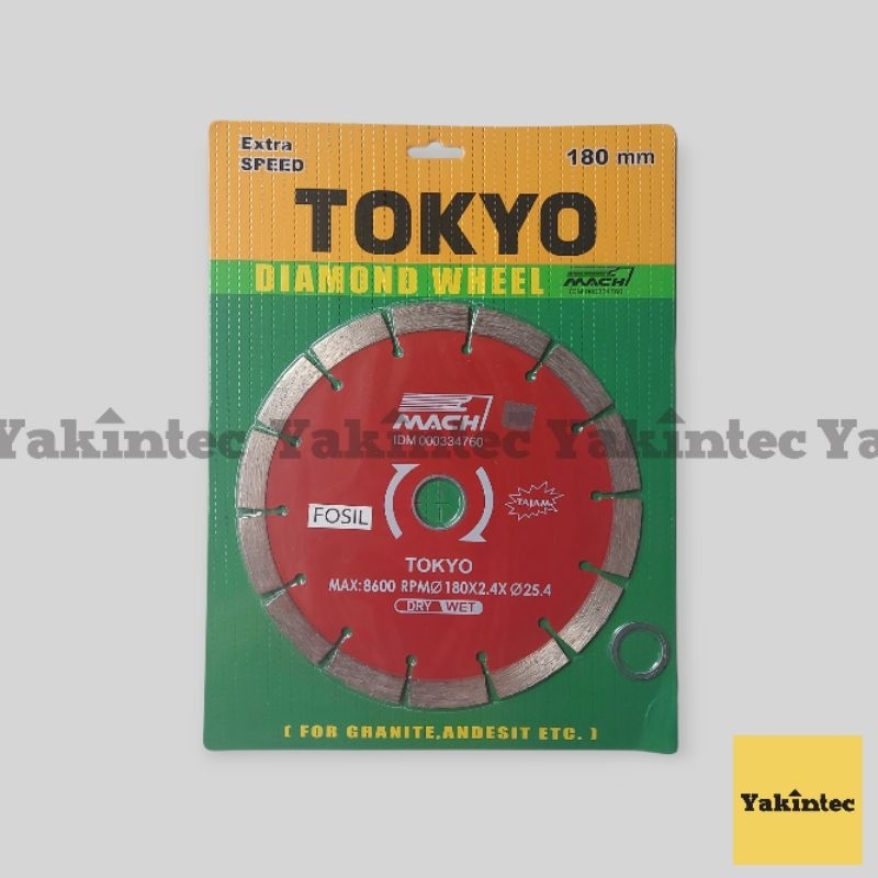Jual Pisau Potong Granit Andesit Keramik 7" Inch / Diamond Wheel TOKYO ...