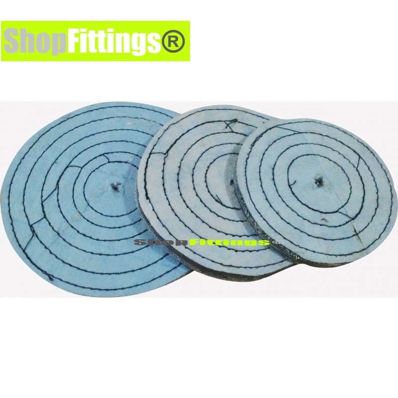 Jual Kain Poles Katun Jean Mesin Gerinda Disc Buffing Polishing Cloth 4 ...