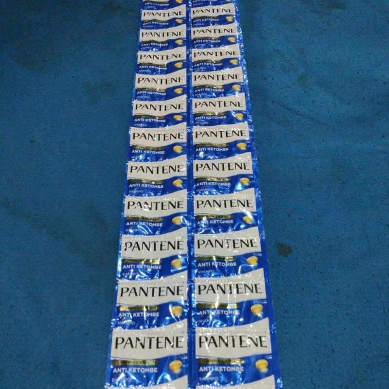 Jual shampo Pantene anti ketombe sachet 10g(1 renteng) | Shopee Indonesia