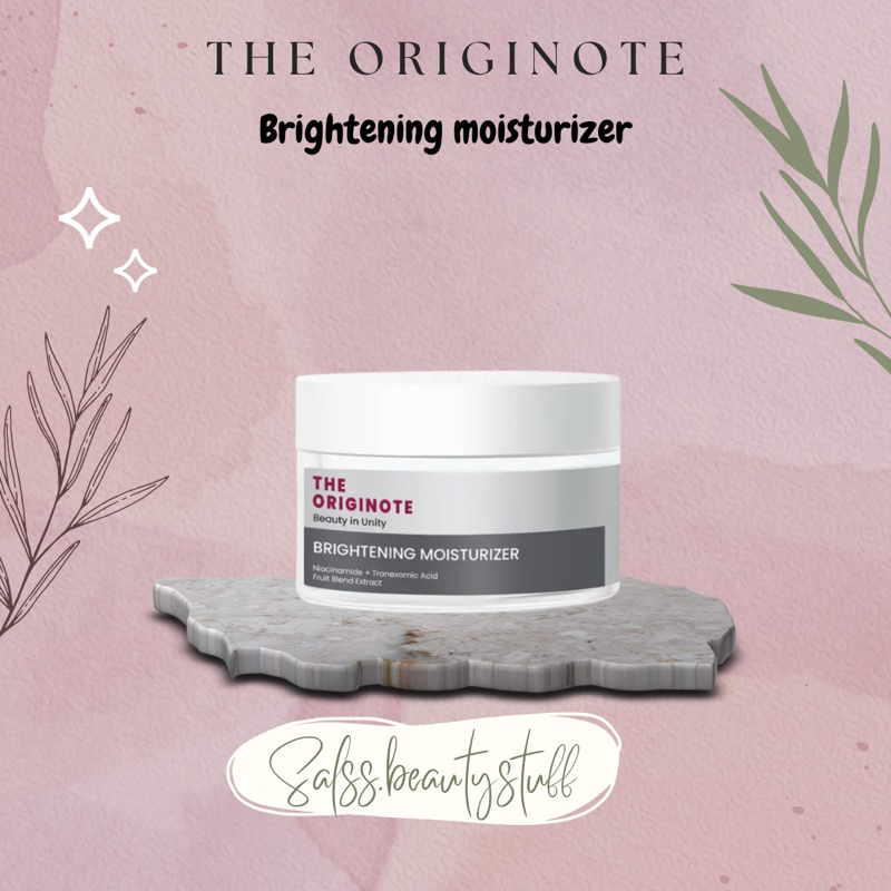 Jual THE ORIGINOTE Brightening Moisturizer | Shopee Indonesia