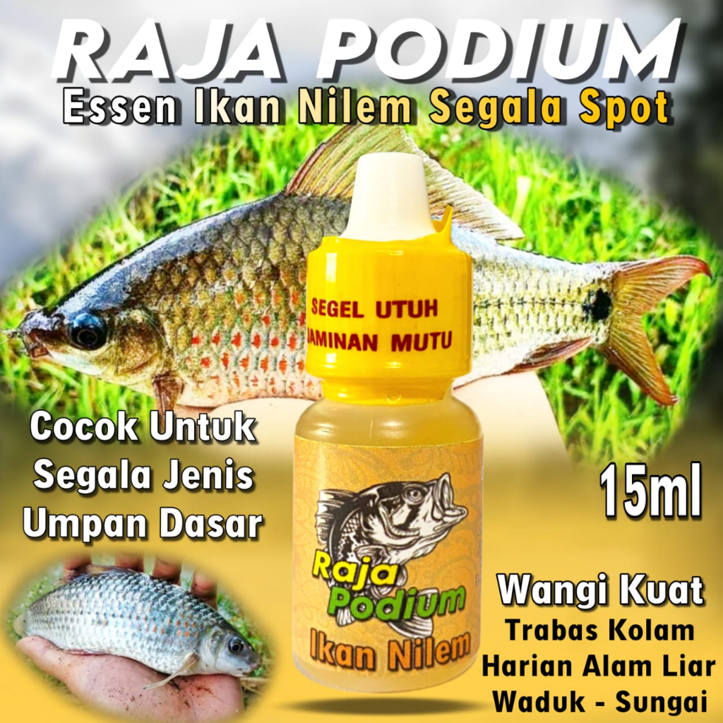 Jual Essen Umpan Mancing Ikan Nilem Kolam Harian & Liar #Raja Podium ...