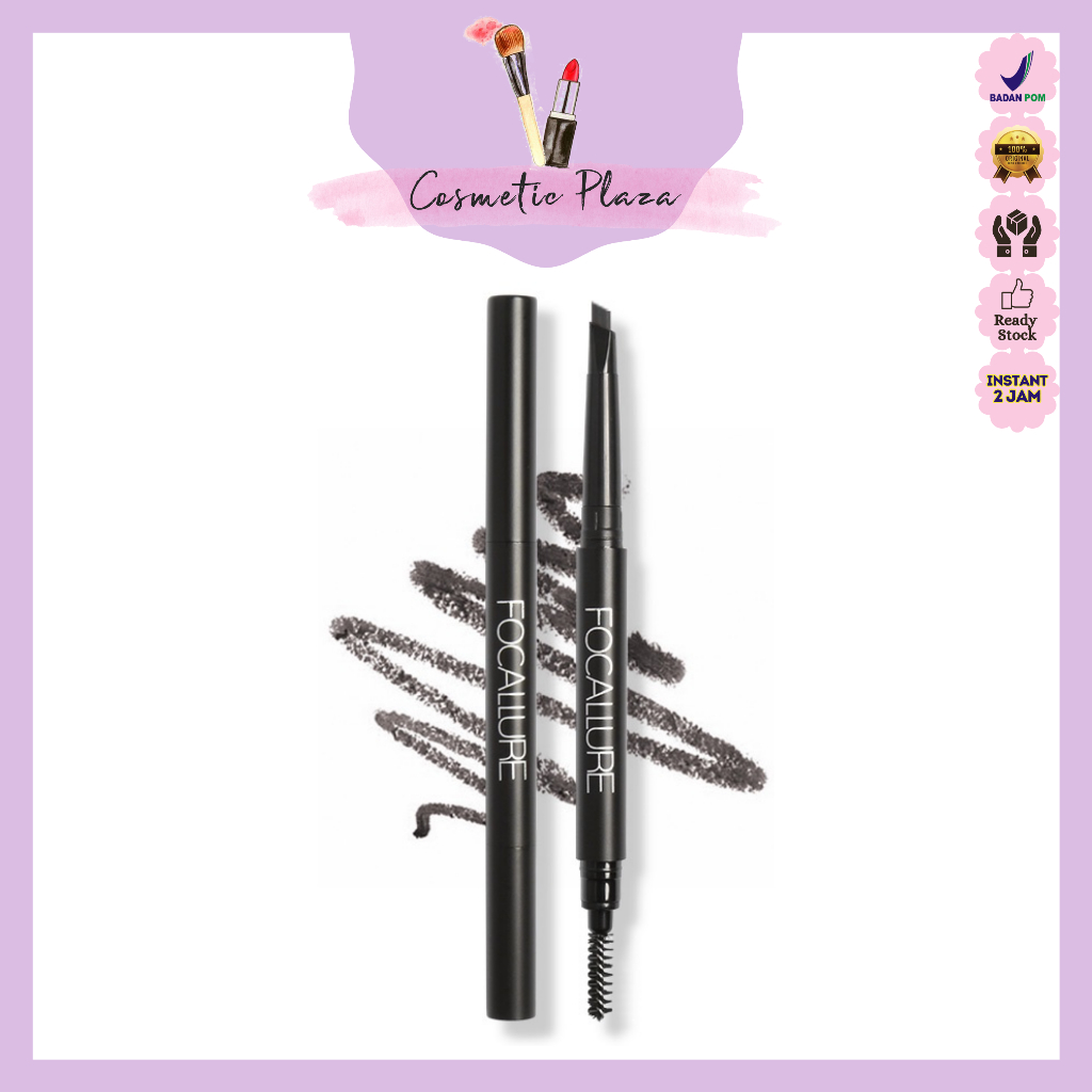 Jual FOCALLURE Waterproof Eyebrow Matic Pencil Pensil Alis Long lasting FA-18 FA18 FA 18 BPOM ...