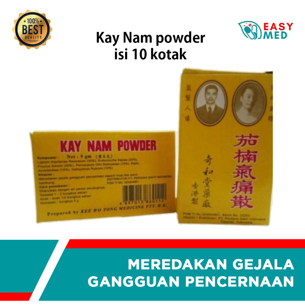 Jual Kay Nam powder isi 10 kotak | Shopee Indonesia