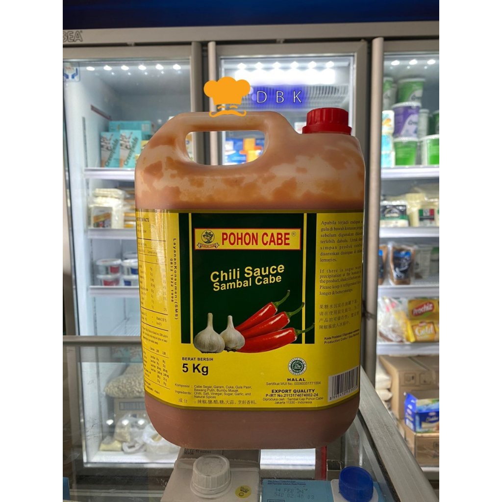 Jual saus sambal pohon cabe 5kg beli bis rasa lama saos mie fried ...