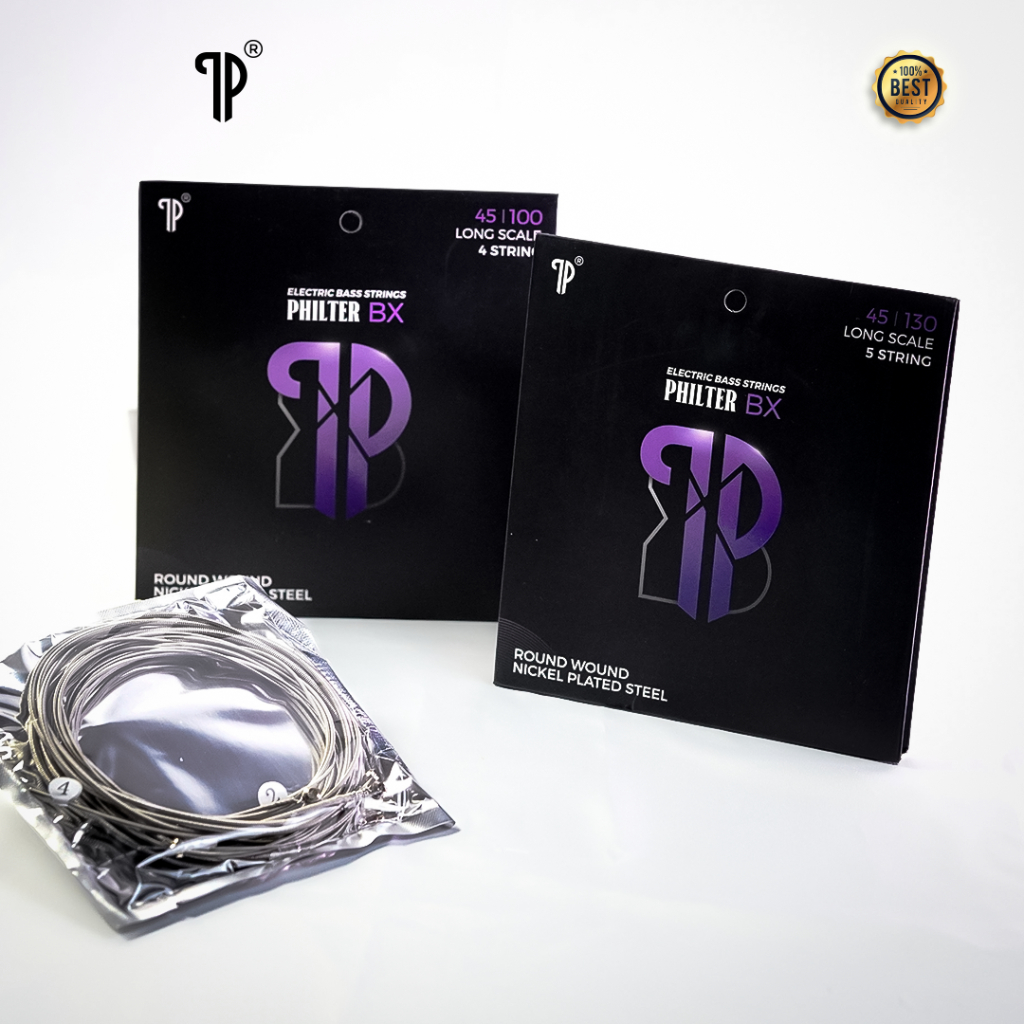 Jual Senar Bass Philter BX Original Electric Bass Strings Round Wound ...
