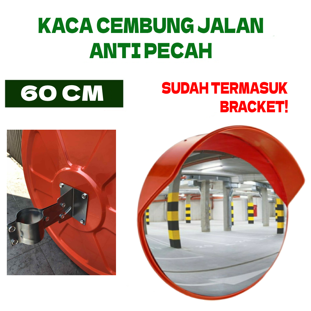 Jual KACA CERMIN CEMBUNG PERSIMPANGAN JALAN 60CM / KACA CEMBUNG JALAN ...