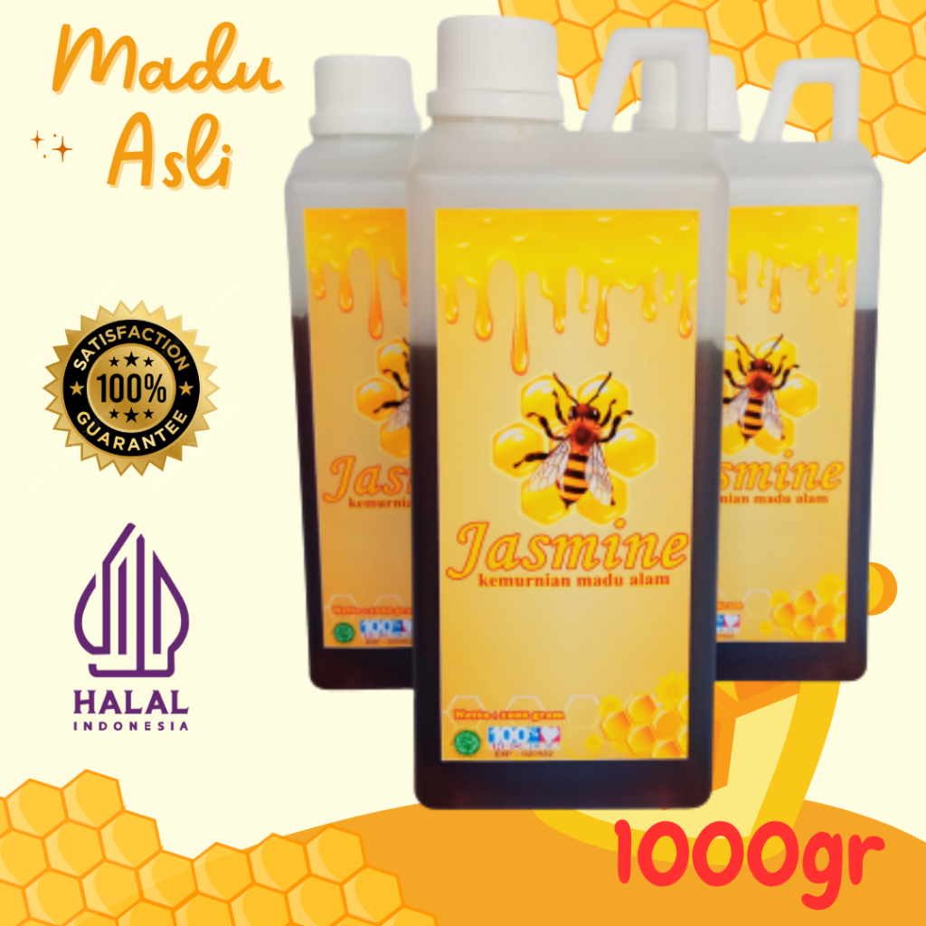 Jual Madu Asli Madu Murni Hutan 1kg Asli & Murni 100% Madu Jasmine ...