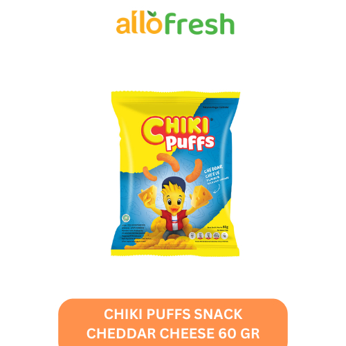 Jual Chiki Puffs Snack Cheddar Cheese 60 gr | Shopee Indonesia