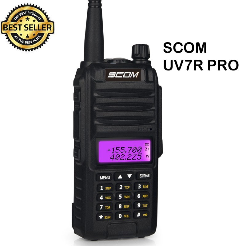 Jual HT SCOM UV7R PRO PREMIUM Dual band handy talky ht walky talky | Shopee Indonesia