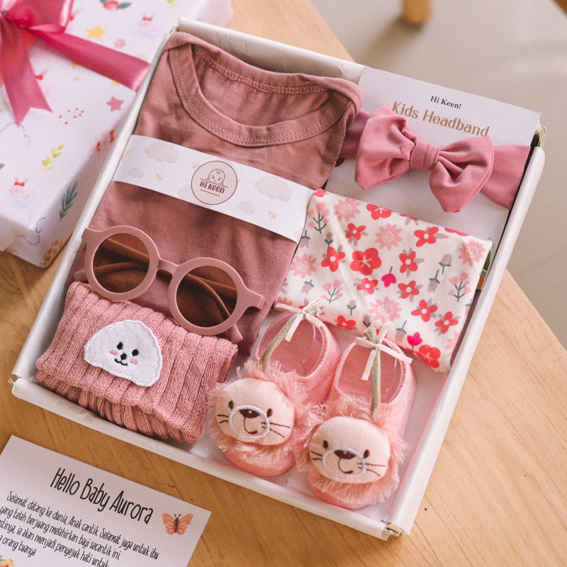 Jual HiKeen hampers newborn baby kado lahiran baby premium new born ...