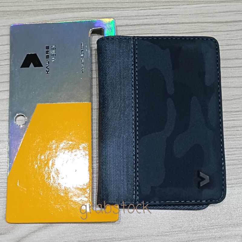 Jual Dompet Kalibre Original Wallet Black Lipat Loreng | Shopee Indonesia