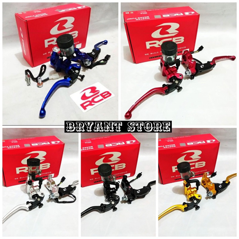 Jual RCB MASTER REM S1 SET KANAN KIRI ORIGINAL S1 MASTERREM DAN HANDLE KOPLING REM BEAT VARIO ...