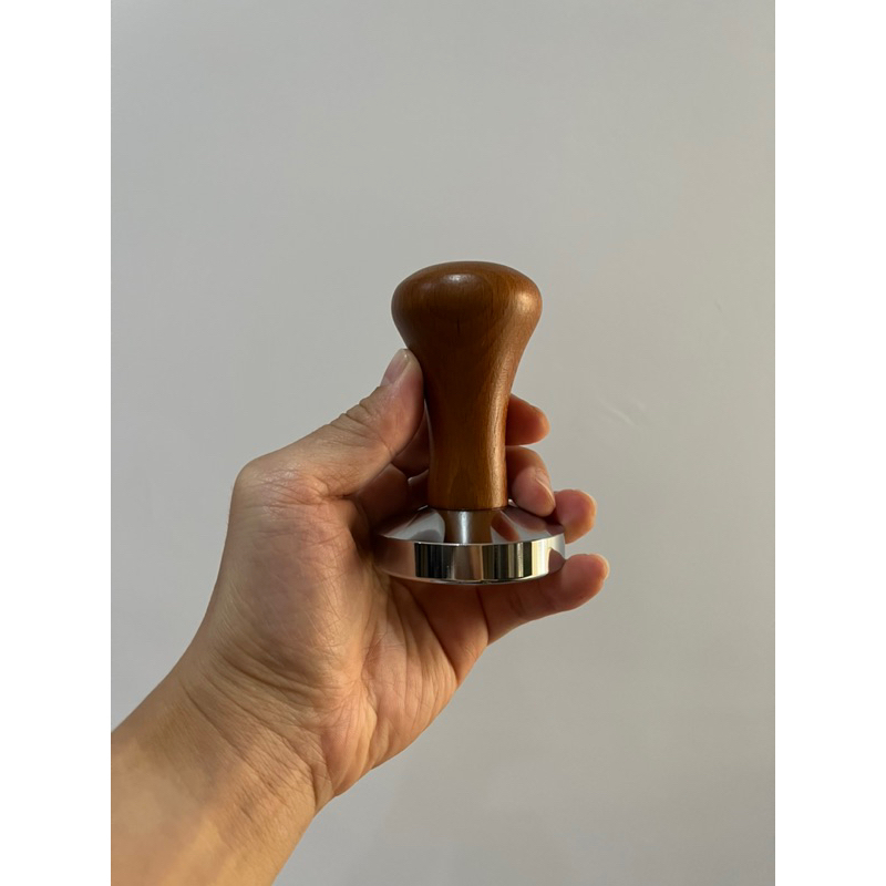 Jual Tamper Kayu 58mm - Wooden Handle Coffee Tamper 58mm - Tamper Kopi ...