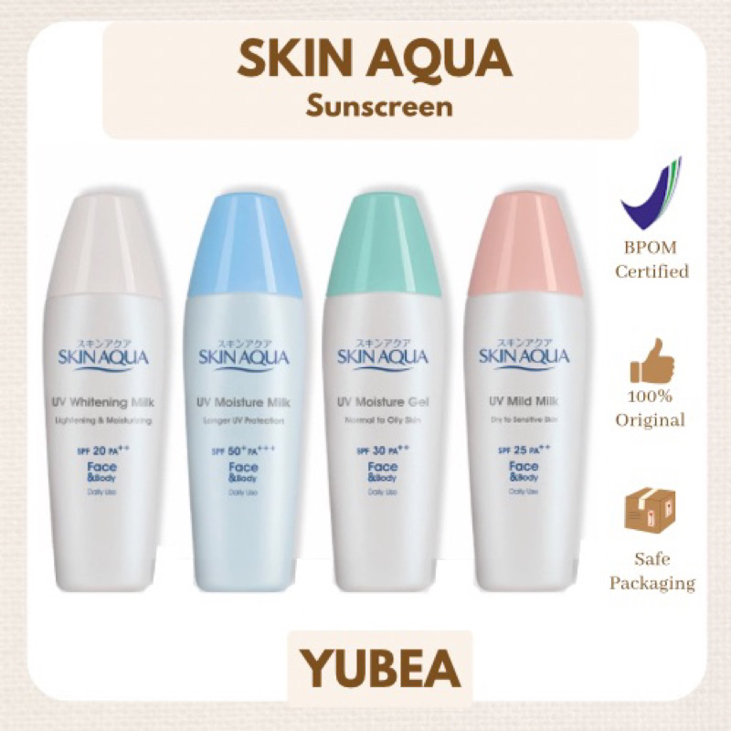 Jual SKINAQUA SUNSCREEN | Shopee Indonesia