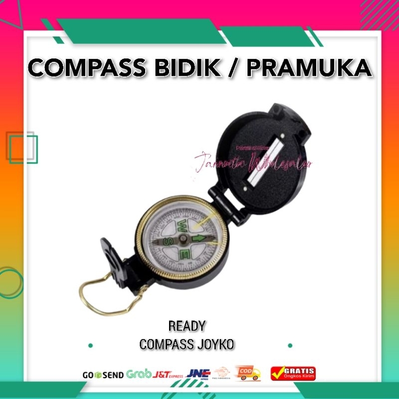 Jual Kompas Bidik | Kompas Pramuka | Compass Arah Joyko | Shopee Indonesia