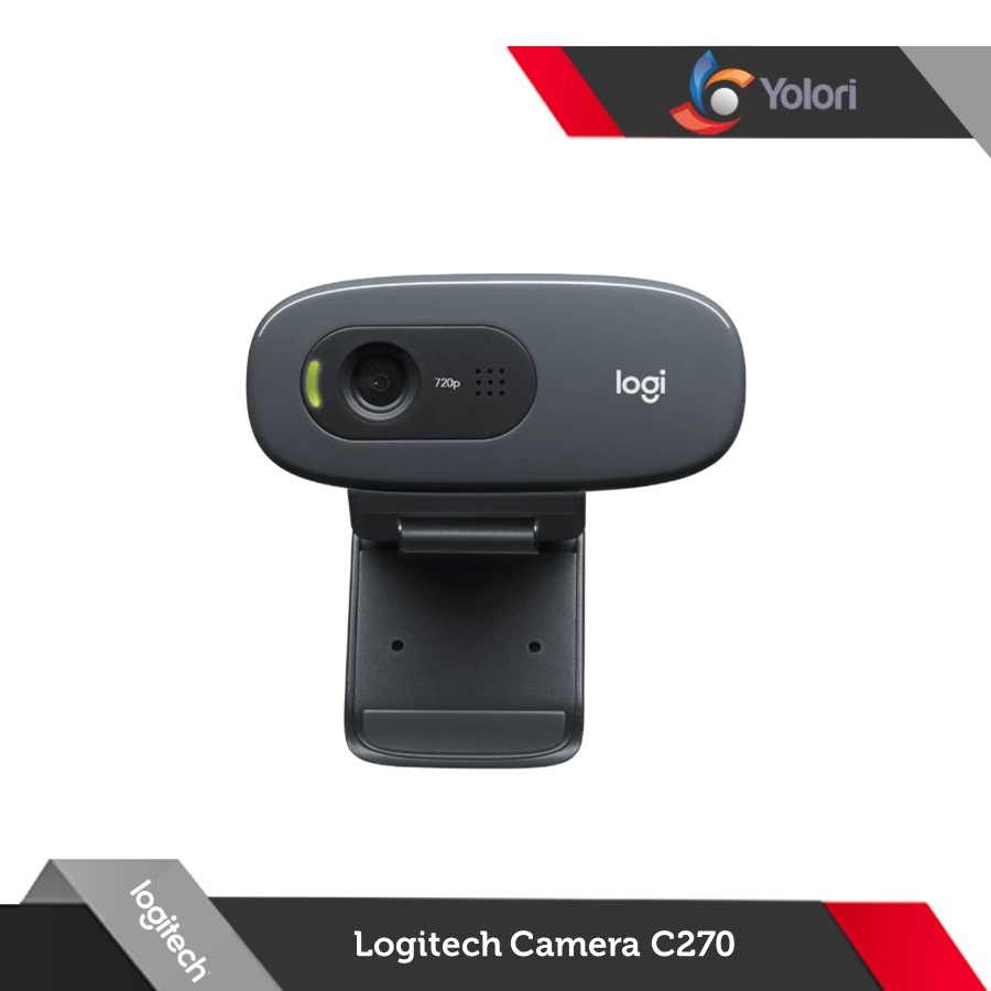 Jual Logitech C270 Webcam HD 720p untuk Windows Mac OS & Chrome OS ...