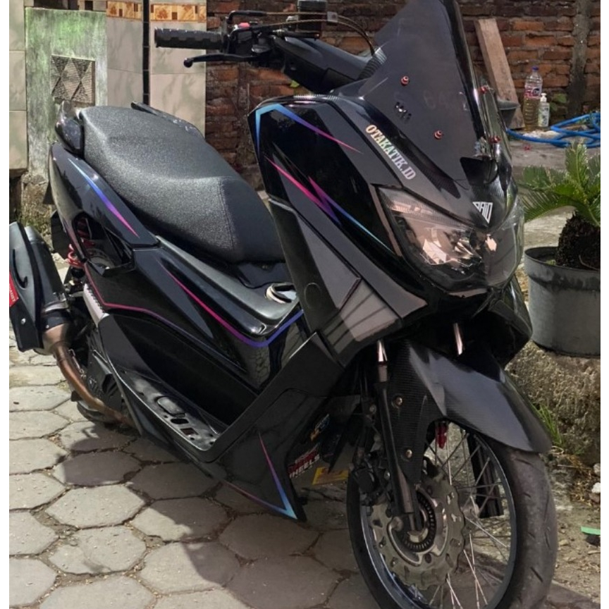 Jual STRIPING/STICKER NMAX OLD 155 MOTIF FYP RAINBOW DESIGN BAHAN ...