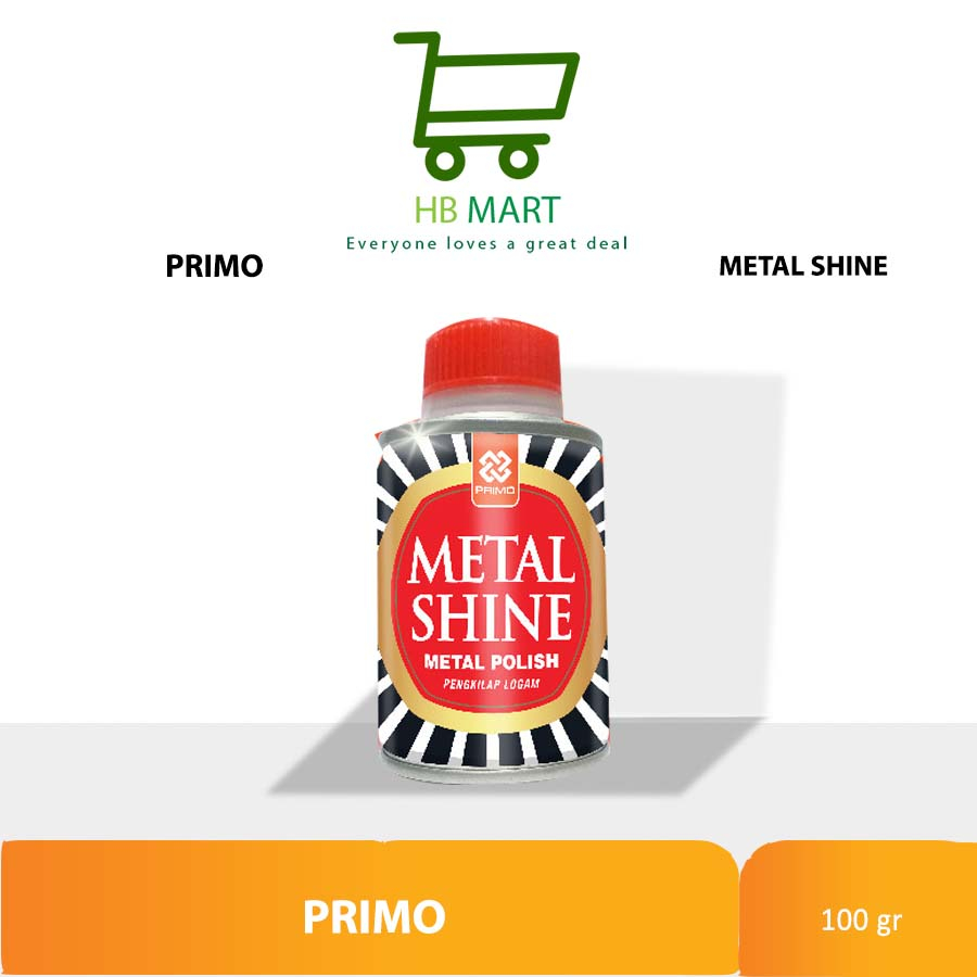 Jual Primo Metal Shine Pengkilap Logam Metal Polish 100 mL | Shopee ...
