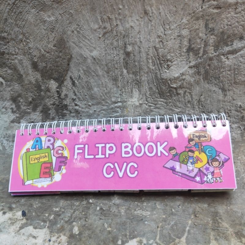 Jual Flip Book CVC Mengenal Nilai Angka dan Anggota Tubuh Mainan ...
