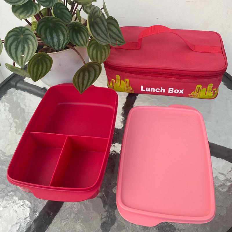 Jual bekal TUPPERWARE / Coolteen lunch set | Shopee Indonesia