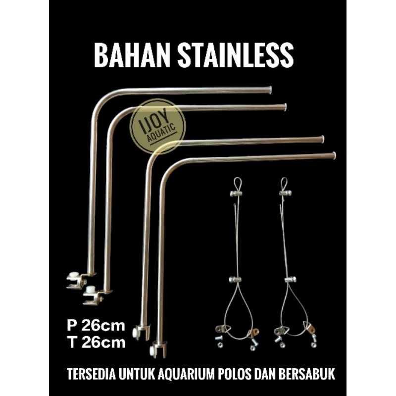 Jual Stand tiang lampu aquascape HPL heatsink | Shopee Indonesia