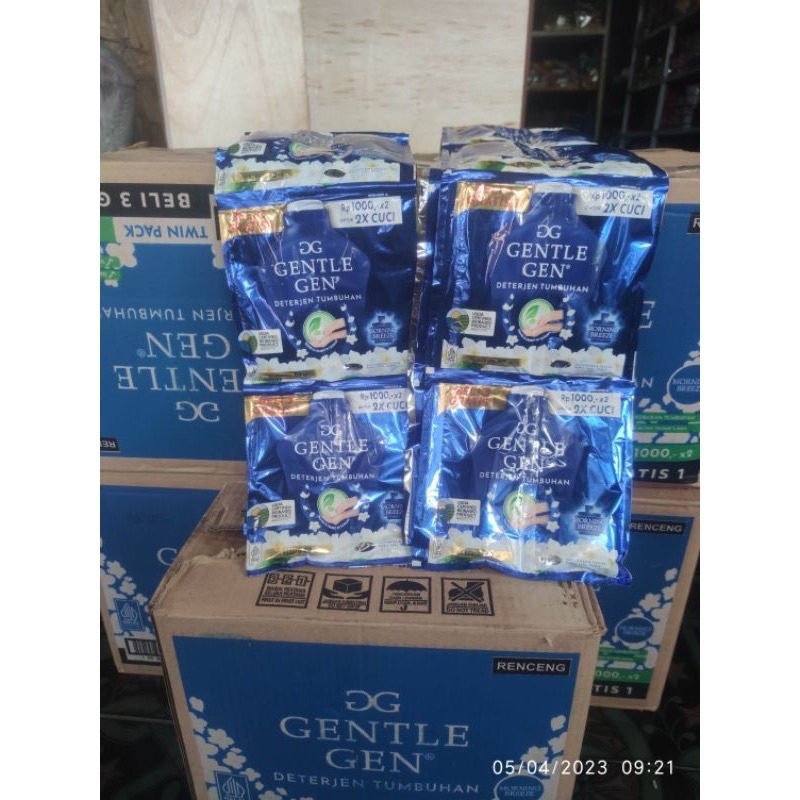 Jual GENTLE GEN DETERGEN CAIR SACHET KEMASAN 1000 | GENTLE GEN CAIR ...