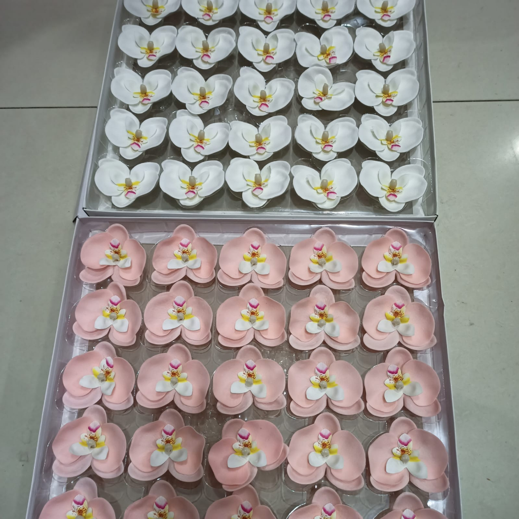 Jual ANGGREK BUNGA SABUN / SOAP FLOWER PREMIUM ECER PER 1 PCS BUNGA ...