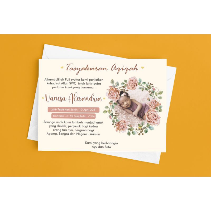 Jual STIKER LEBEL AQIQAH/LEBEL NASI BOX AQIQAH/STICKER LEBEL AQIQAH ...