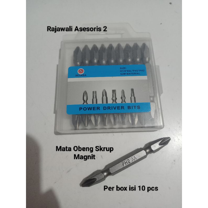 Jual Mata Obeng Skrup Gypsum Magnit Plus ( Per 10 pcs ) | Shopee Indonesia