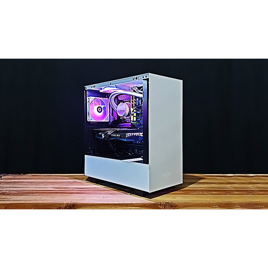Jual PC Rakitan Gaming dan Streaming Elite. NZXT Snow white | Shopee ...