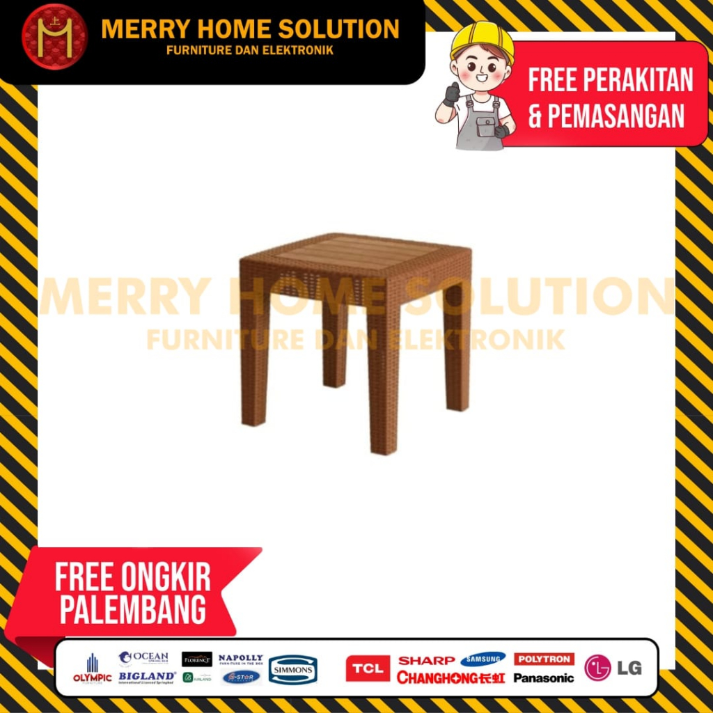 Jual P.10 Meja plastik olymplast / promo 10.10 meja tamu plastik OCTR ...