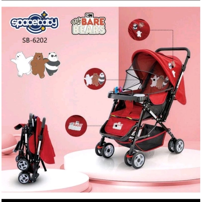 Jual DIJAMIN ORI Stroller baby SB6202 SB 6202 kereta dorong bayi handel ...