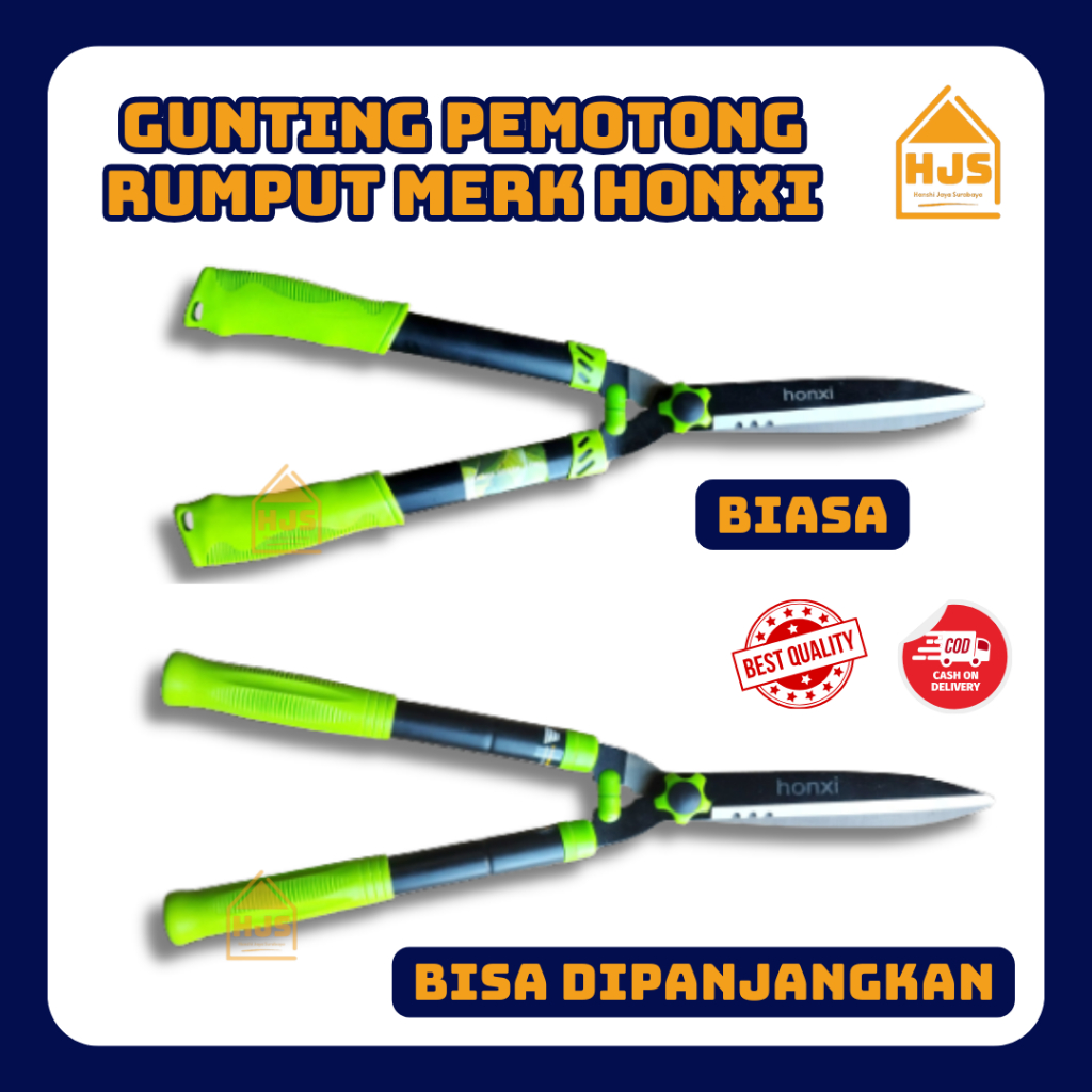 Jual Gunting Rumput Taman Honxi Adjustable / Gunting Pemotong Rumput ...