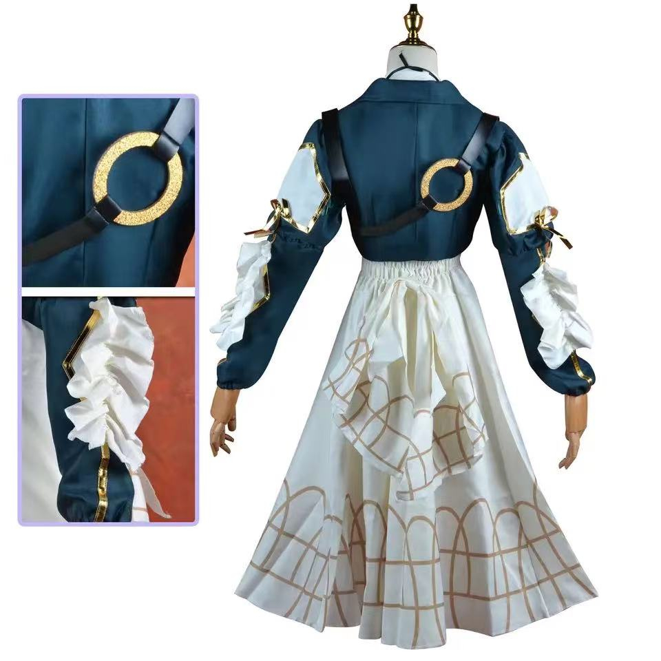 Jual Anime Violet Evergarden Cosplay Costume High Quality Princess Maid ...