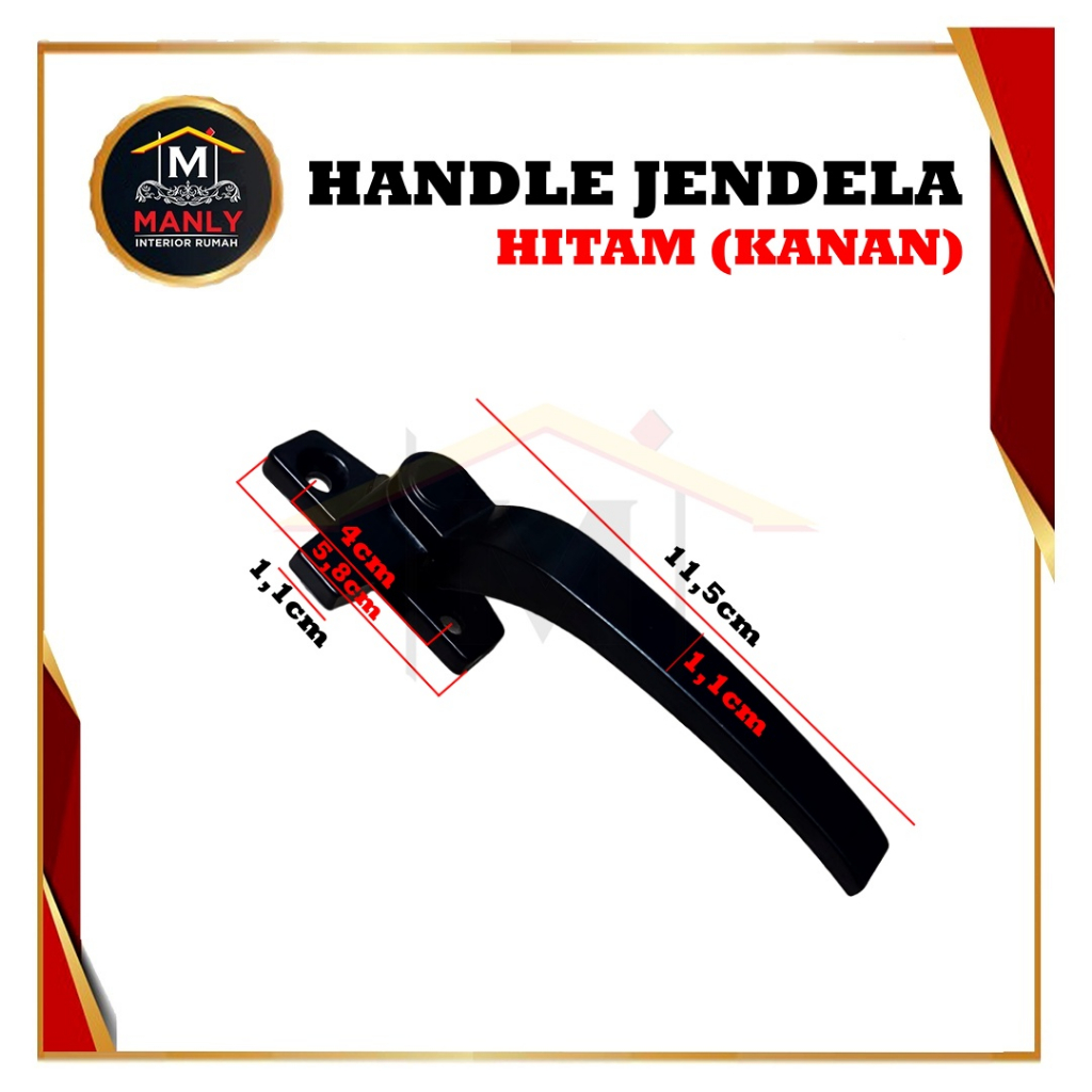 Jual Handle Jendela / Kesmen Casement Rambuncis Handel Gagang Kunci ...