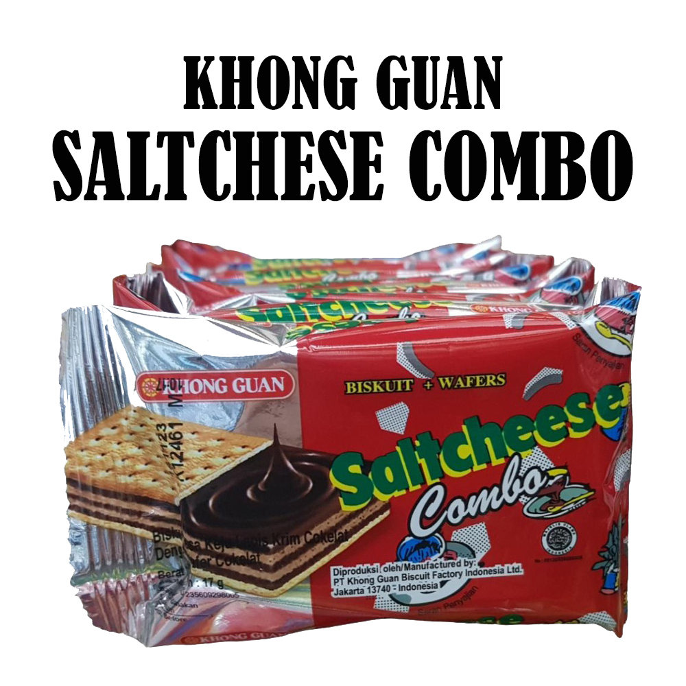 Jual KHONG GUAN SALTCHEESE COMBO RENCENG ISI 10 | Shopee Indonesia